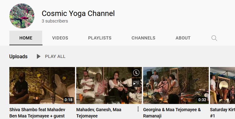 Découvrez le Cosmic Yoga Channel sur Youtube – cosmic yoga france
